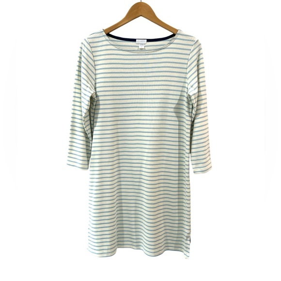 LAKE | Dresses | Lake Breton Dress S Light French Blue Ivory ...